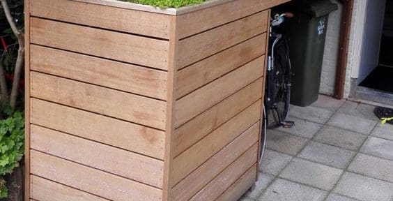 Putting a Living Roof On Your Bin Store | TurfOnline